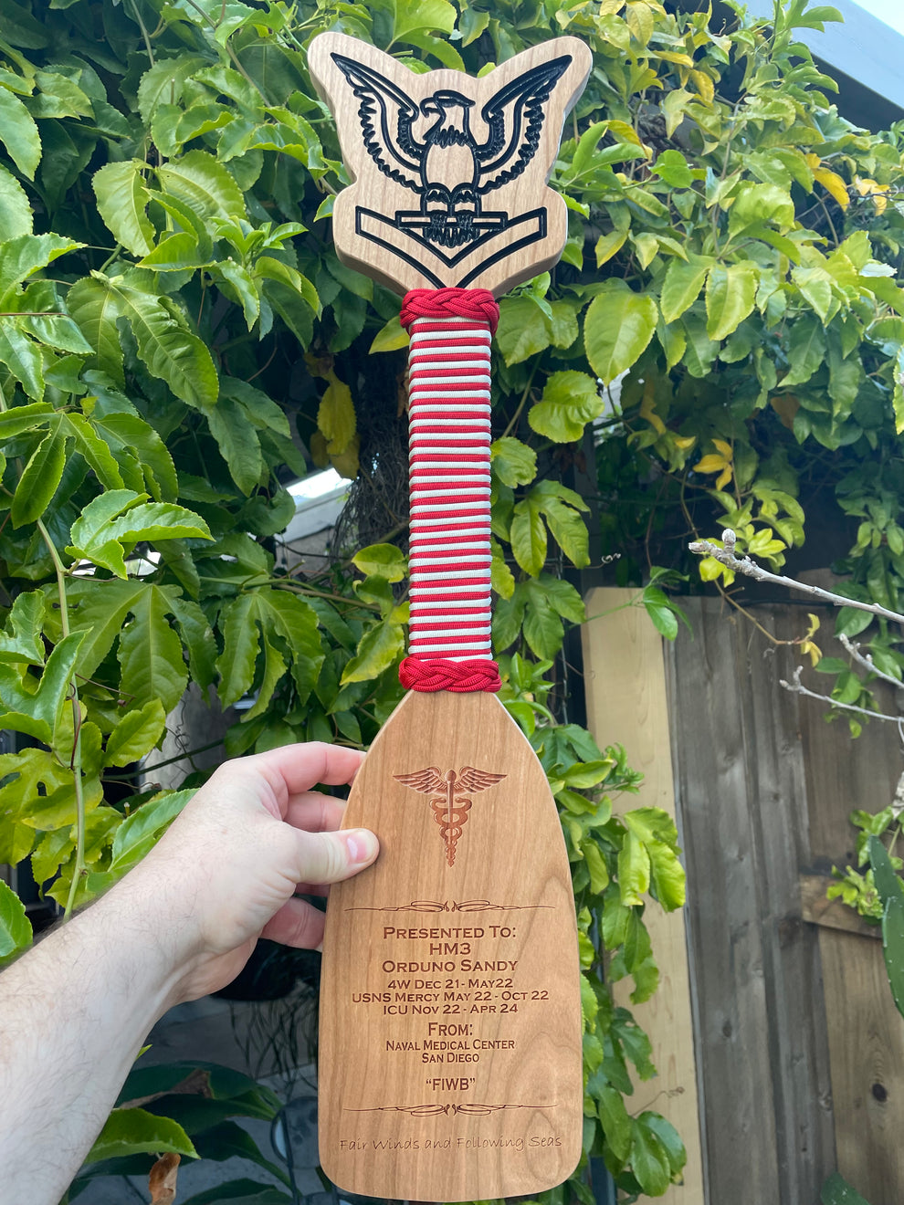 Custom 24 Inch Paddle – The Goat Woodworks