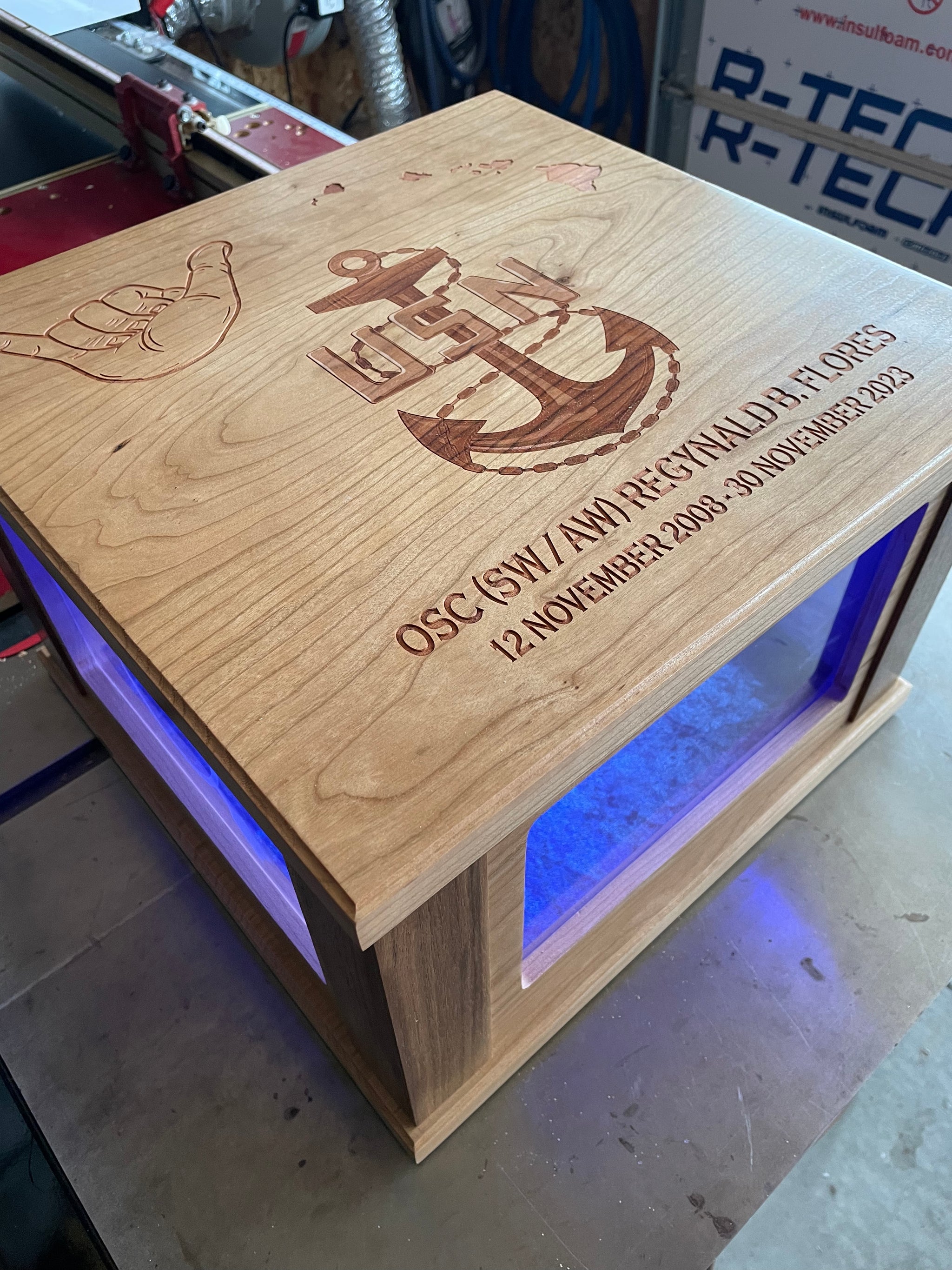 US Navy Chief, Senior Chief, Master Chief, Officer, military Hat Box ...