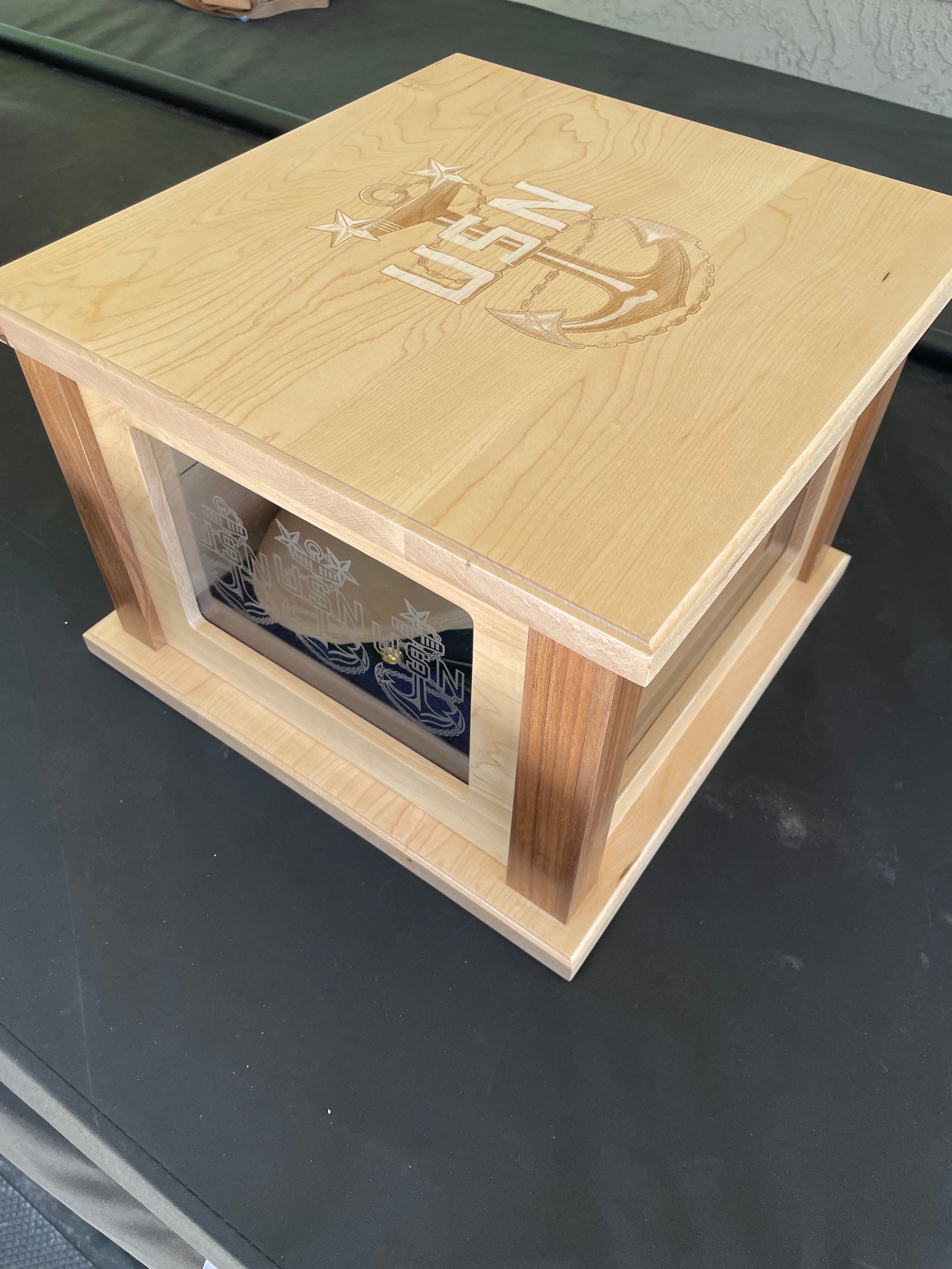 US Navy Chief, Senior Chief, Master Chief, Officer, military Hat Box ...